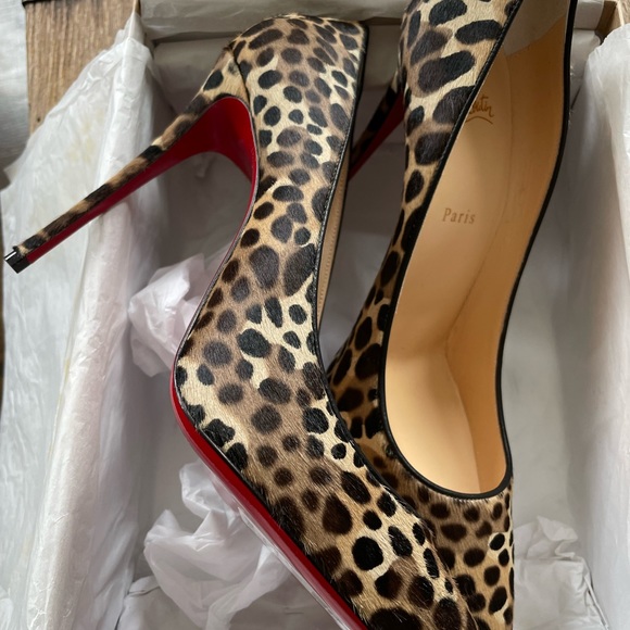 Christian Louboutin | Shoes | Nib Christian Louboutin Kate 0mm Pony ...